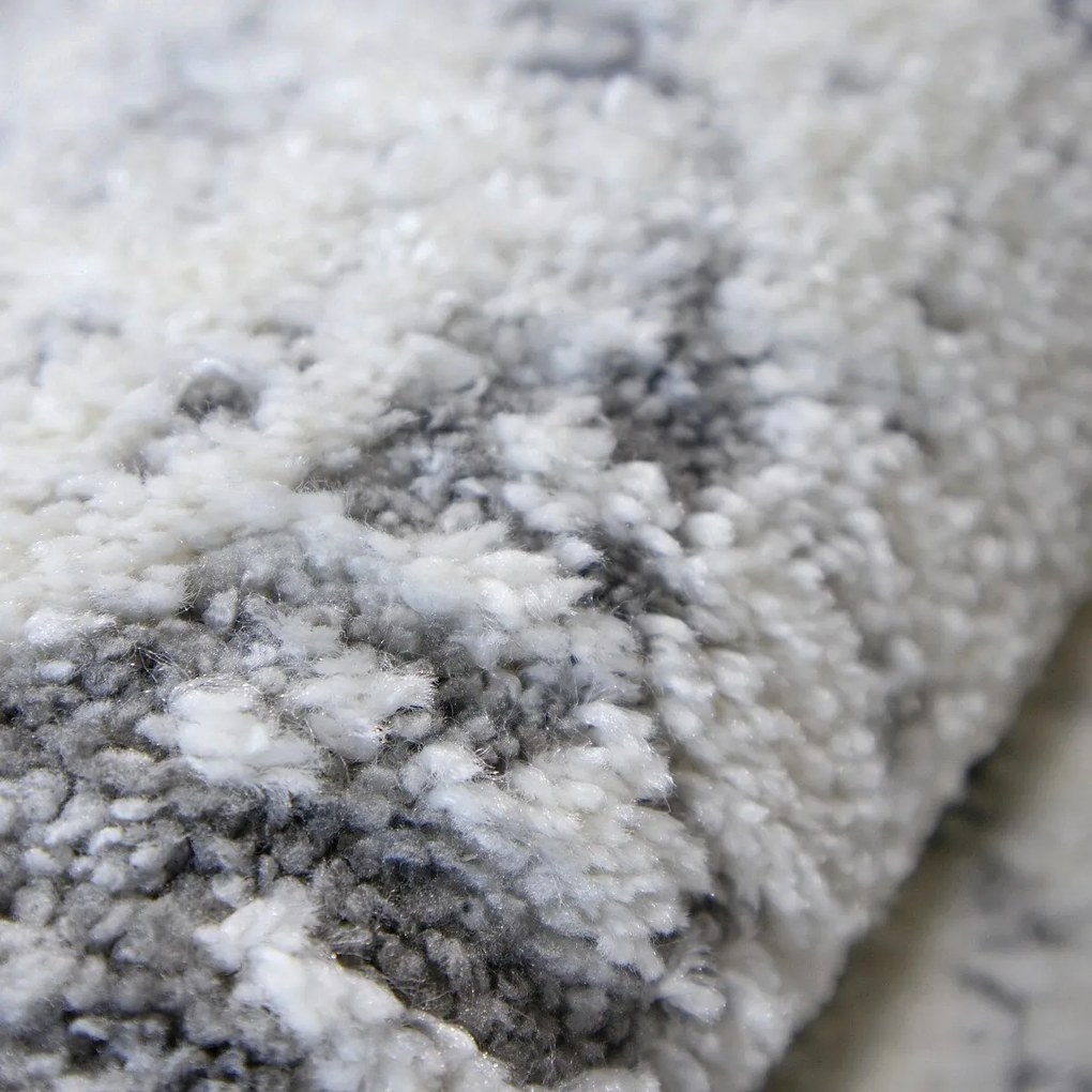 Angel Carpet, Kusový koberec Aurora 55 Grey, 80x150, šedá, kancelář