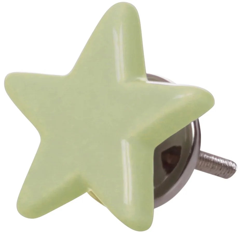 Úchytka Star Pastel Green