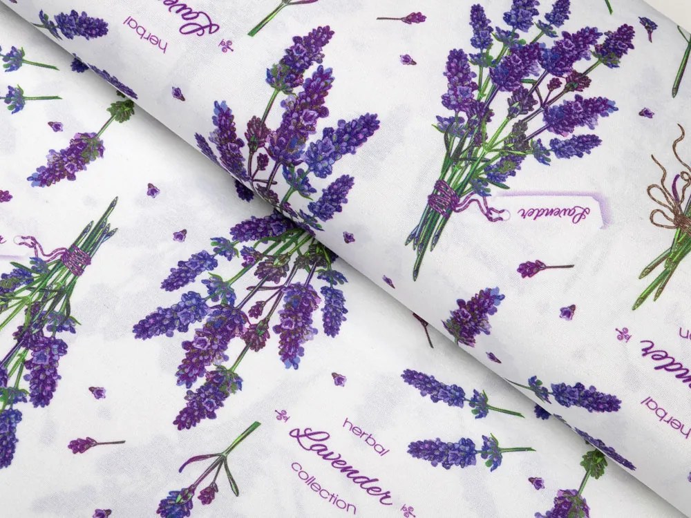 Biante Dekorační kulatý ubrus PML-084 Lavender Ø 80 cm