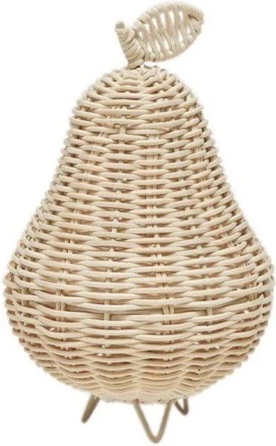 Dětské noční světlo v přírodní barvě ø 12 cm Pear – OYOY Mini