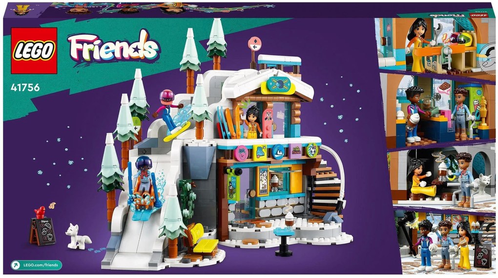 LEGO FRIENDS (41756) Lyžařský resort s kavárnou