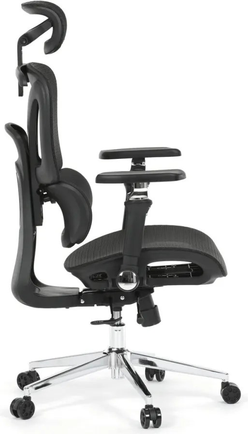 Kancelářská židle, synchronní mechanismus, černá síťovina, KA-B2363 BK – Barva (vyberte): černá (78 x 68) cm černá