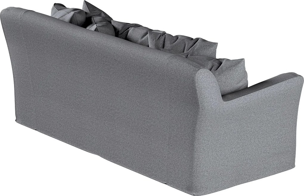 Potah na pohovku IKEA Tomelilla 3-místná nerozkládací barva šedá látka pletený vzor