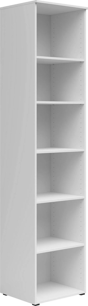 XXXLutz REGÁL, bílá, 45/195/40 cm Carryhome - Knihovny - 002427022019