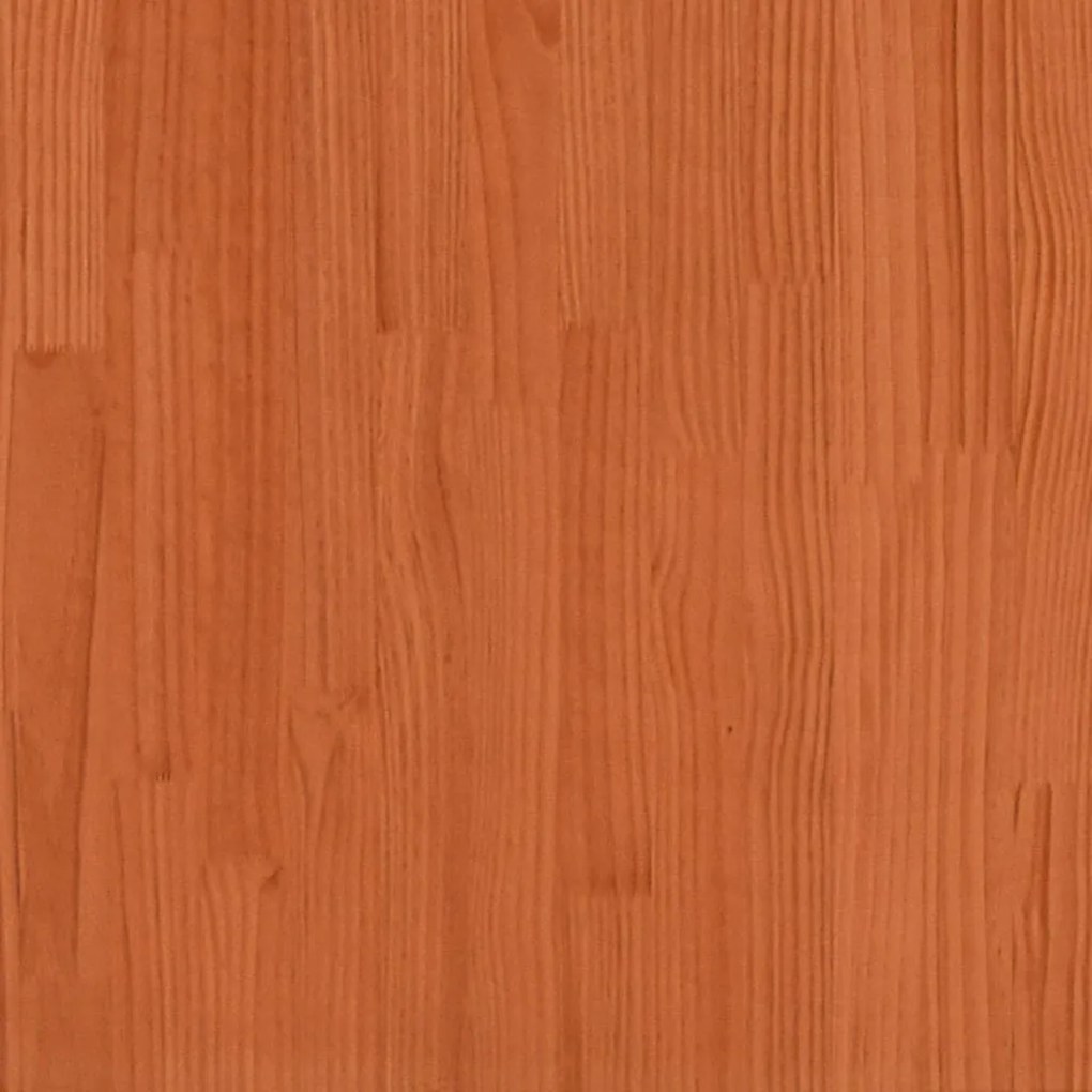 Botník voskově hnědý 28 x 30 x 104 cm masivní borové dřevo - Default Title