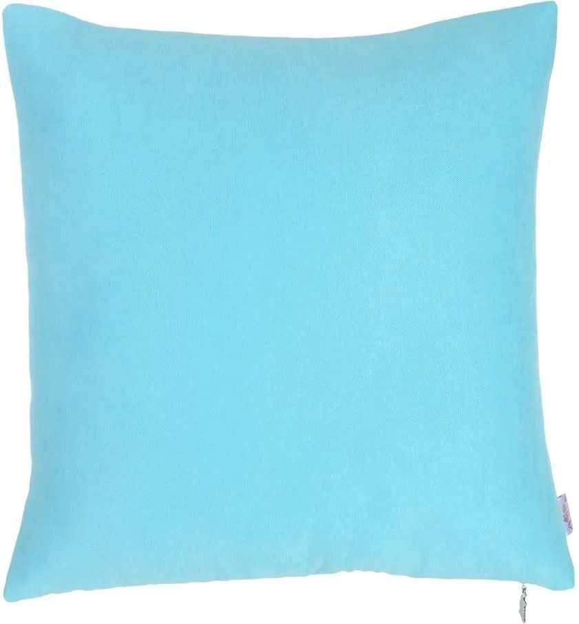 Světle modrý povlak na polštář Mike & Co. NEW YORK, 43 x 43 cm