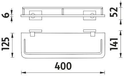 Nimco Police s ohrádkou, 40 cm KEIRA - KE 22091AX-40-26