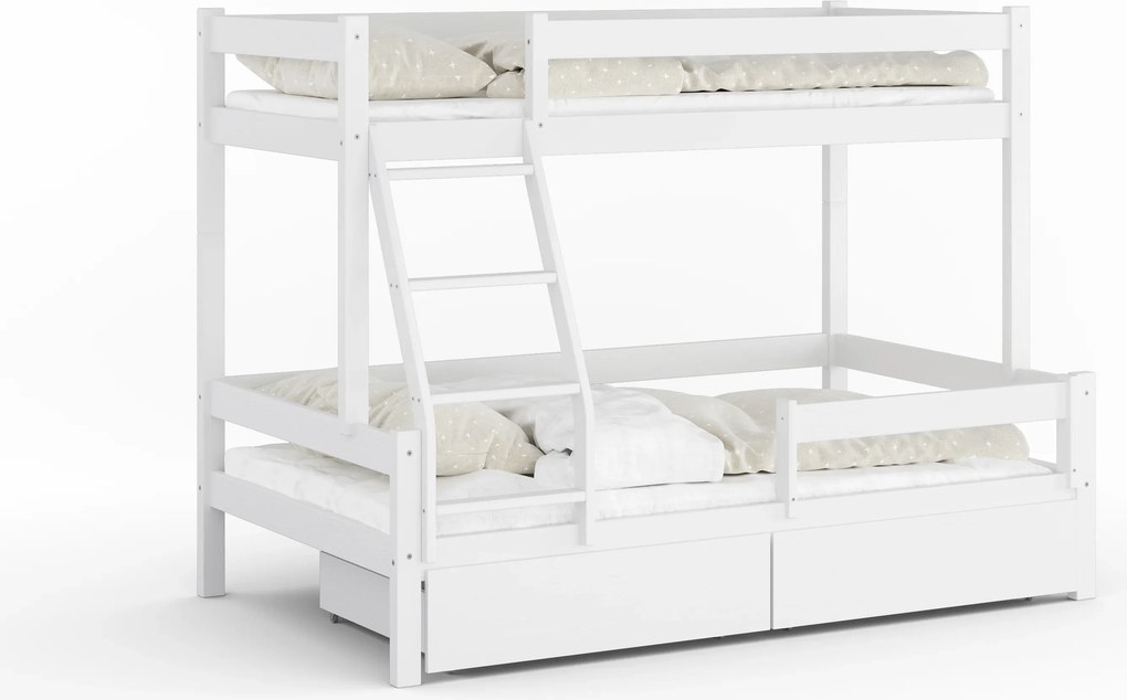 Rkids | Patrová postel Gardo 90/120x160 Bílá
