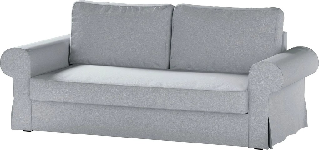 Potah na pohovku IKEA Backabro, 3-místná, rozkládací barva šedá látka pletený vzor