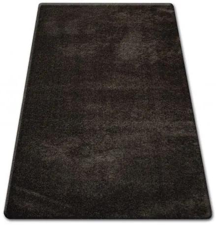 Kusový koberec SHAGGY MICRO hnědý velikost 120x170 cm | krásné koberce cz