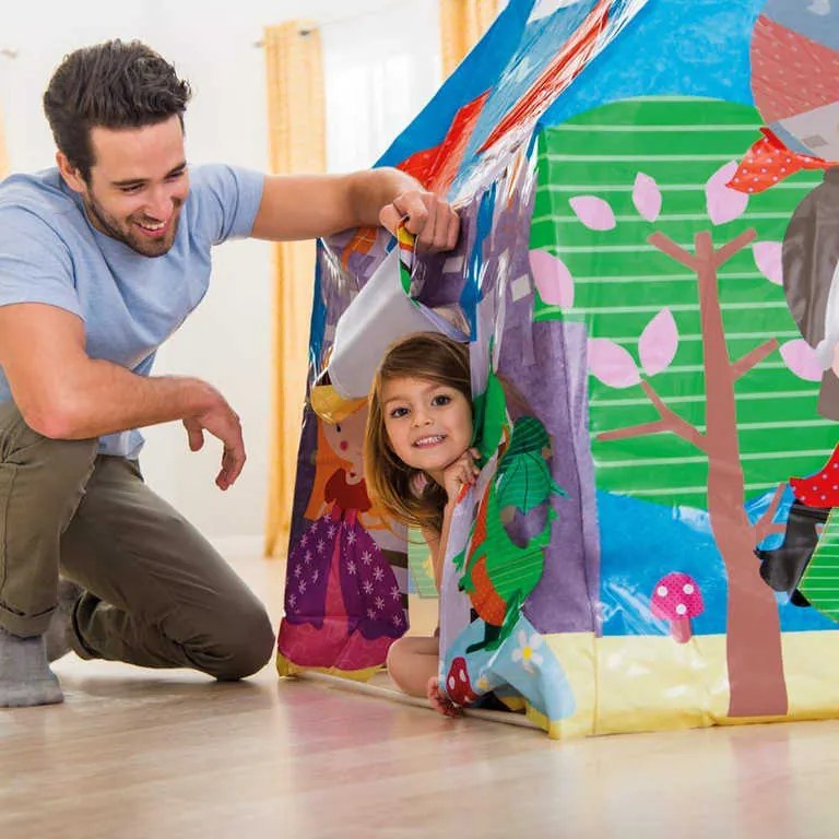 INTEX Domek dětský hrad na hraní 95x107x75cm stan  plast 45642 it45642