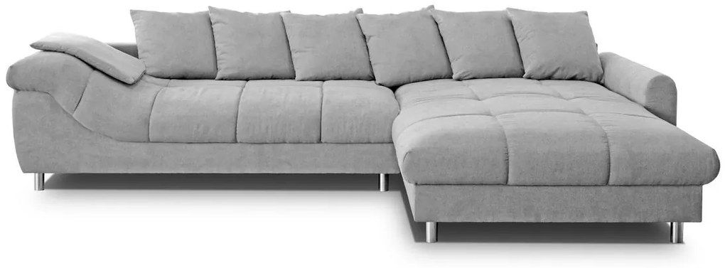 Casarredo - Komfort nábytek Rohová sedací souprava BORMIO,výběr látek SK3 | potah: matt velvet 61,Umístění rohu: roh na pravé straně (viz obrázek)
