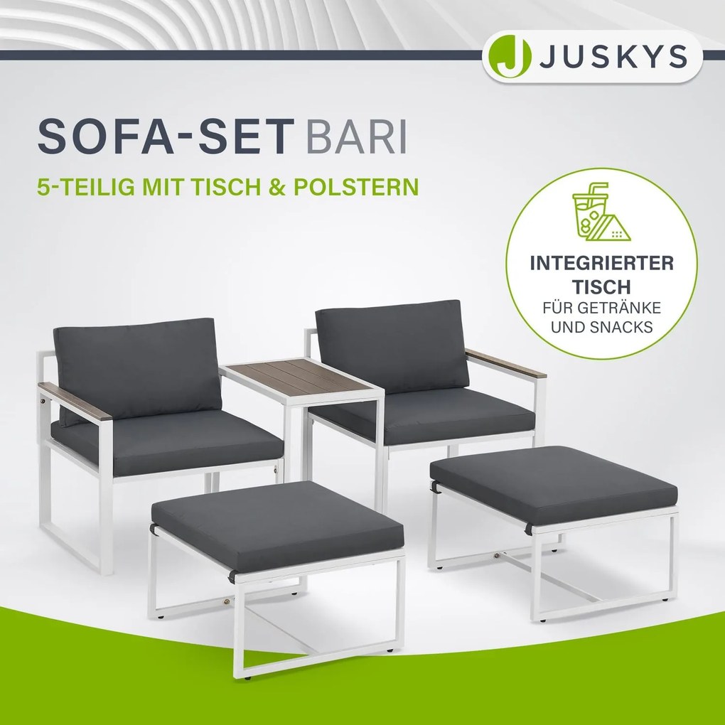 Juskys Zahradní sedací souprava Bari