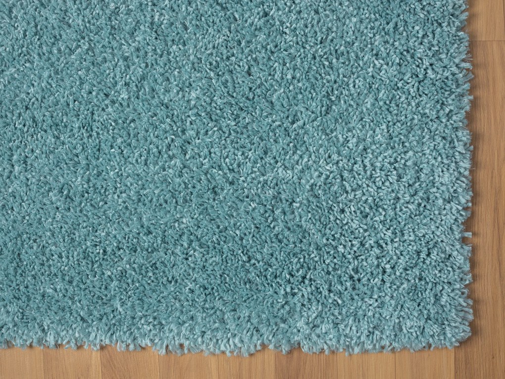 My Flair, Běhoun My Shaggy hellblau, 80x300, modrá, chodba / předsíň