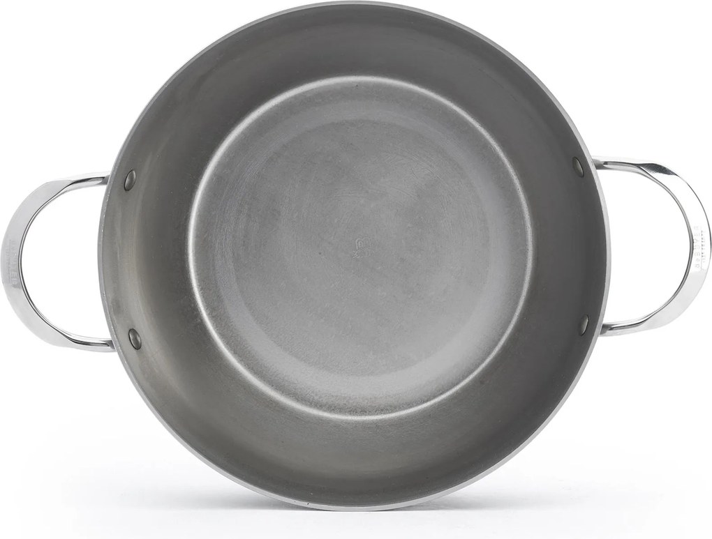 Ocelová hluboká servírovací pánev de Buyer MINERAL B P.24cm 2,5l