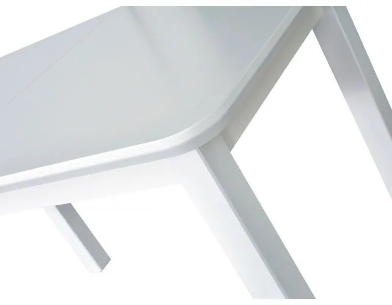 Rozkládací stůl se 6 židlemi - AL65, Barva dřeva: ořech, Potah: Hygge D20