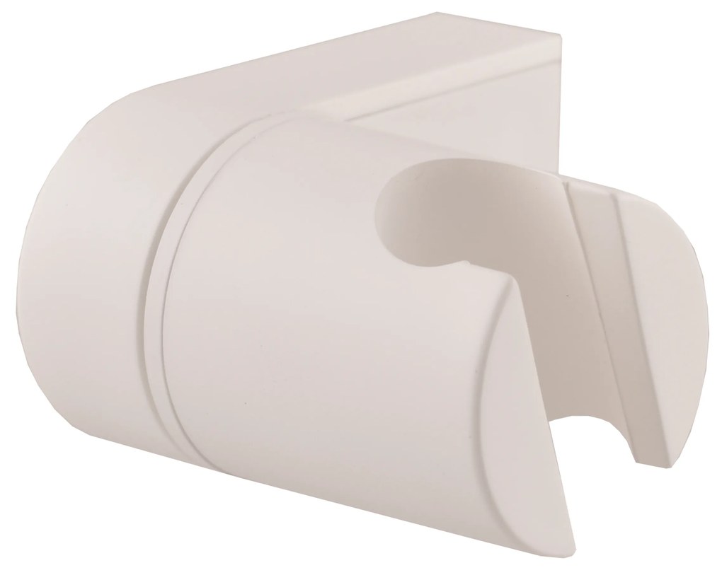 Slezák - RAV Stěnový držák ruční sprchy - plast - PD0212BMAT, Bílá mat