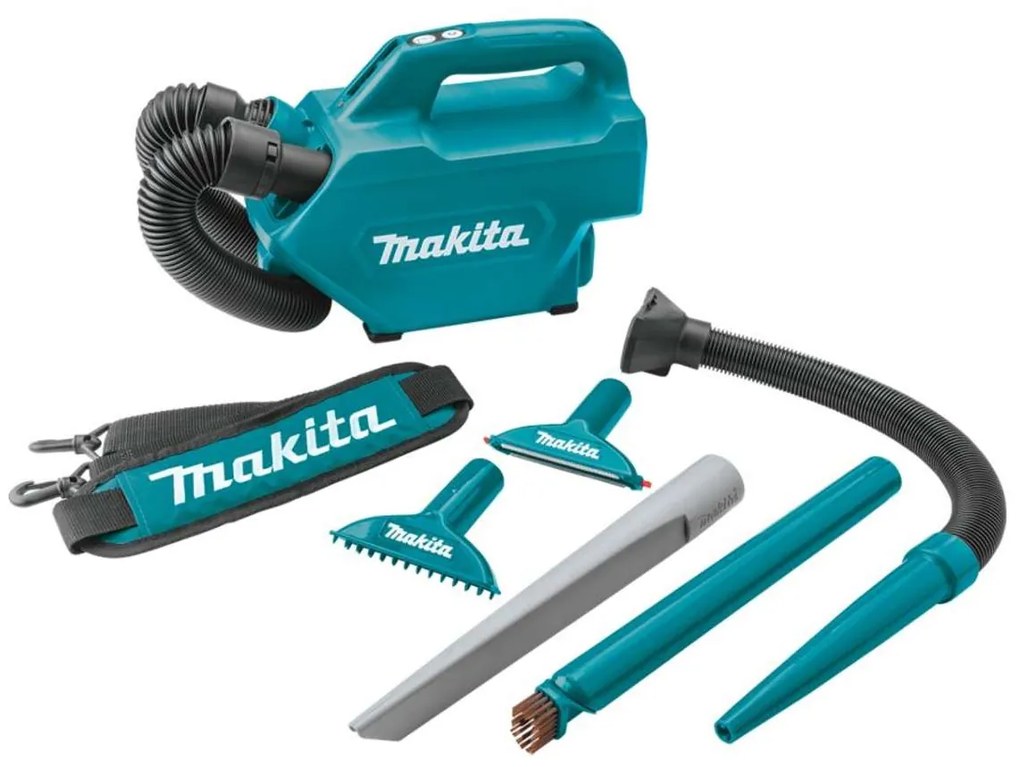 Makita - 12V AKU ruční vysavač, bez baterie a nabíječky CL121DZ