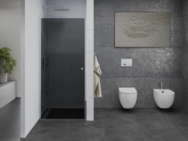 Mexen PRETORIA sprchové dveře ke sprchovému koutu 90 cm, šedé, 852-090-000-01-40