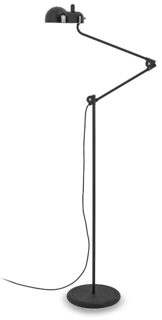 Stilnovo Topo LED stojací lampa, černá