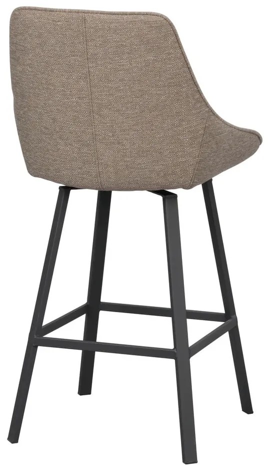 Béžové barové židle v sadě 2 ks (výška sedáku 65 cm) Alison – Rowico