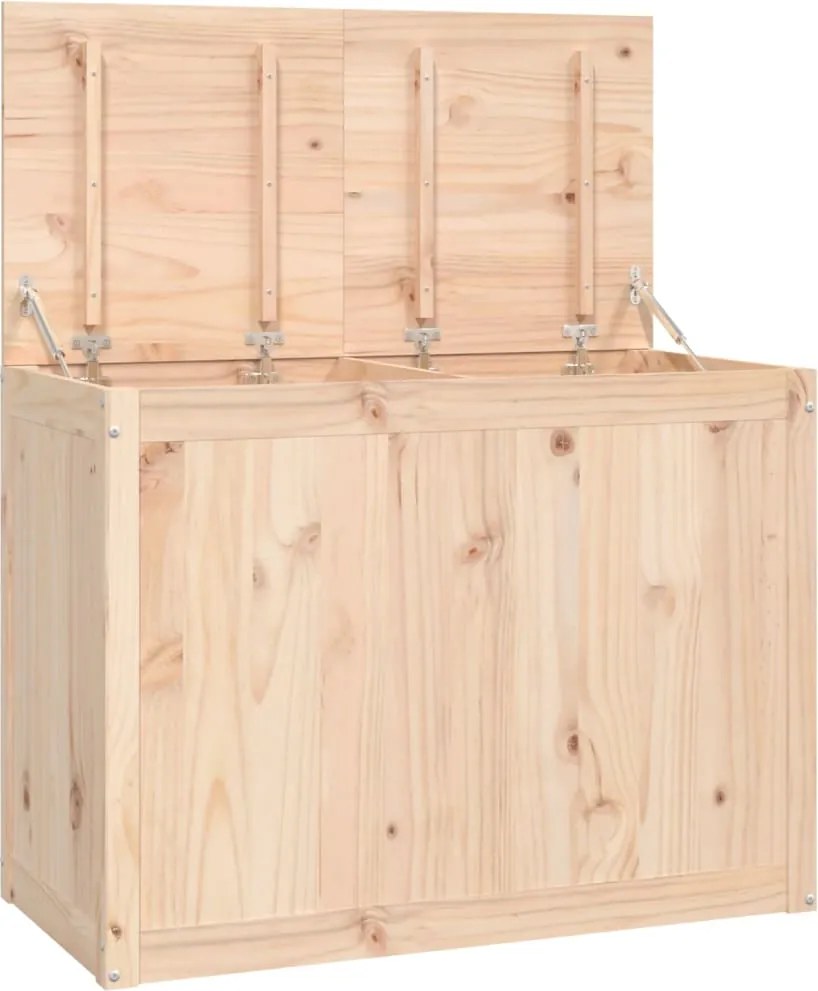 vidaXL Box na prádlo 88,5x44x66 cm masivní borové dřevo