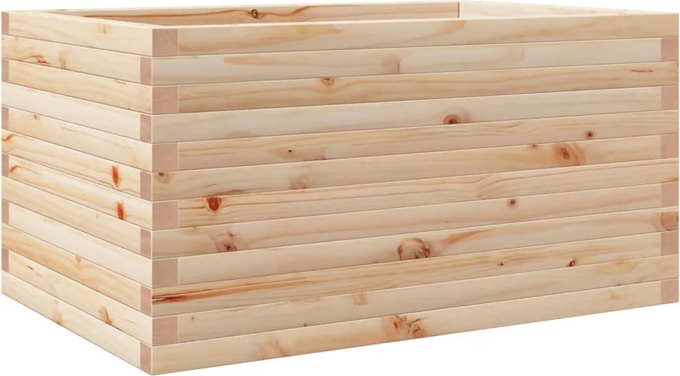 Zahradní truhlík 90 x 60 x 46 cm masivní borové dřevo 3282454