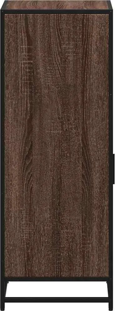 vidaXL Koupelnová skříňka 35x37,5x100 cm kompozitní dřevo [849239] Barva: dub sonoma