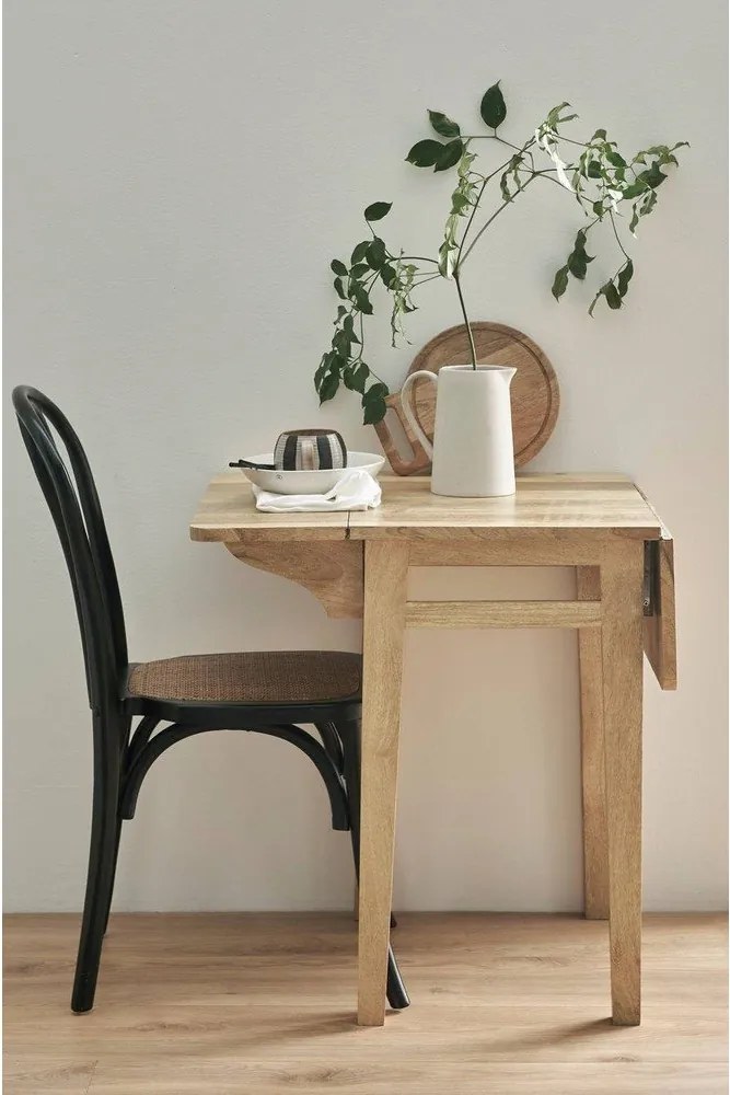 Rozkládací jídelní stůl s přídavnou deskou z mangového dřeva 43,5x60 cm Derri – Ellos Home