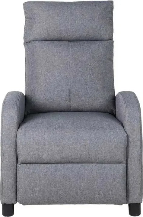 LuxuryForm DESIGN Televizní křeslo RUFO s polohováním - šedé