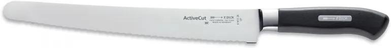 F. Dick ActiveCut Víceúčelový nůž, s vlnitým výbrusem 26cm Černá