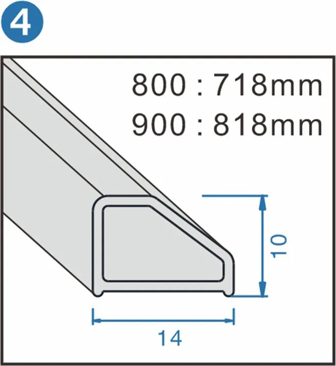 BPS-koupelny Obdélníkový sprchový kout HYD-OK12A 90x80 černá/transparent + vanička HYD-OSV-SXL03B bílá