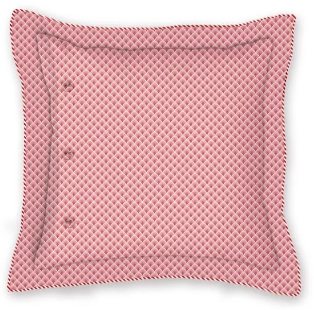 Pip Studio polštář Tokyo Bouquet Pink 45x45cm, růžový (dekorační polštářek s výplní)
