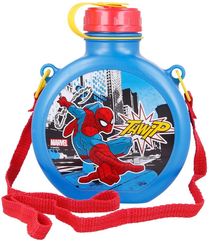 Dětská plastová čutora na pití Spiderman - MARVEL - 670 ml