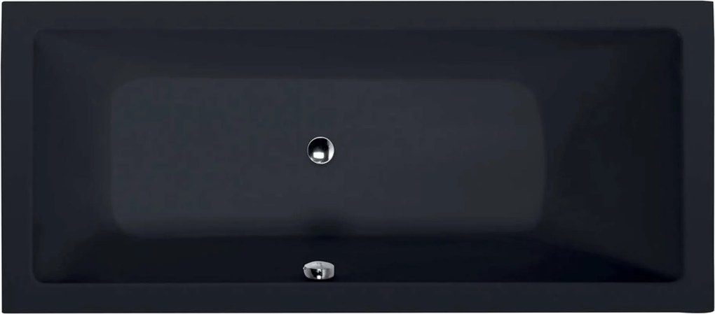 Polysan - Vana Mimoa 170x80 cm, matná černá 71713.21