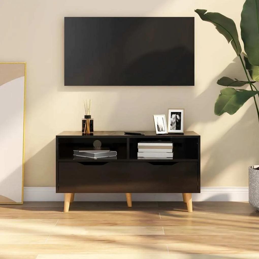 vidaXL TV skříňka 90 x 40 x 48,5 cm kompozitní dřevo [326783] Barva: kouřový dub