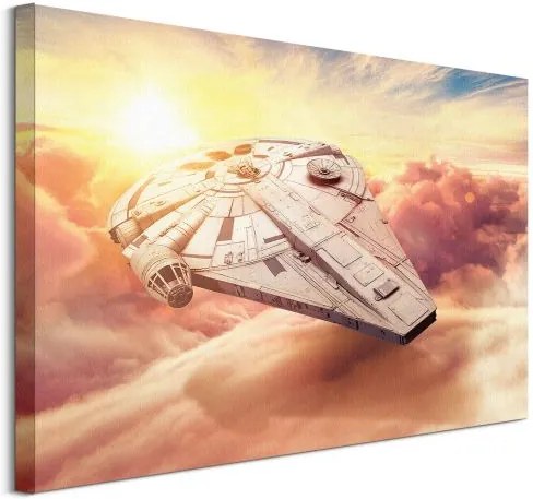 Obraz na plátně Star Wars Solo: Millennium Falcon 80x60cm WDC100430