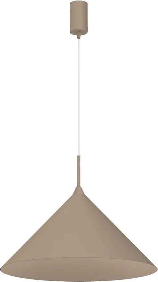 Lustr na lanku CAPITAL 1xGX53/15W/230V pr. 46 cm béžová