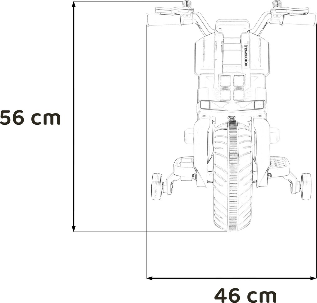 Ramiz Dětská motorka Future 88 bílá