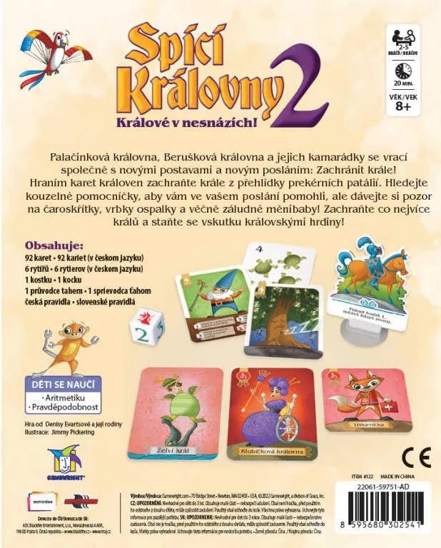 _Ostatní 1_ ADC Hra Spící královny 2: Králové v nesnázích! *SPOLEČENSKÉ HRY* gam2302
