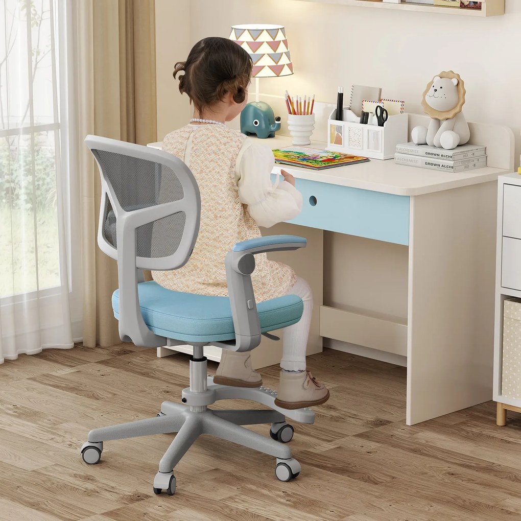 Costway Dětská psací židle s 41-52 cm výškově nastavitelný sedák