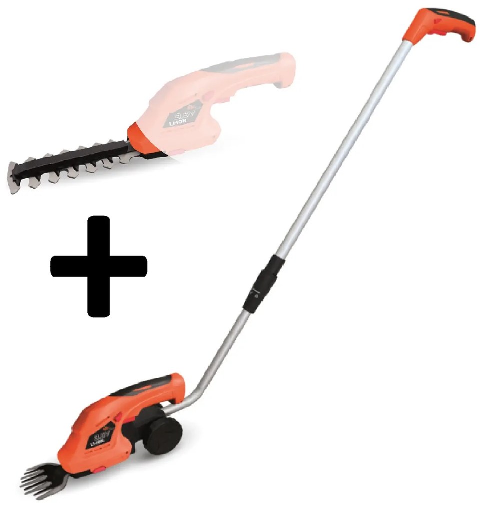 ASIST smart garden AE3N36T AKU nůžky s tyčí 3v1 3,6 V, 1,5 Ah