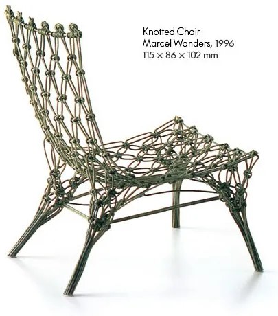 Vitra designové miniatury Knotted Chair