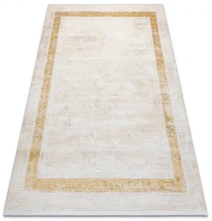 Dywany Luszczow Kusový koberec moderní DUKE 51524 krémová / zlatý Rozměr koberce: 120 x 170 cm