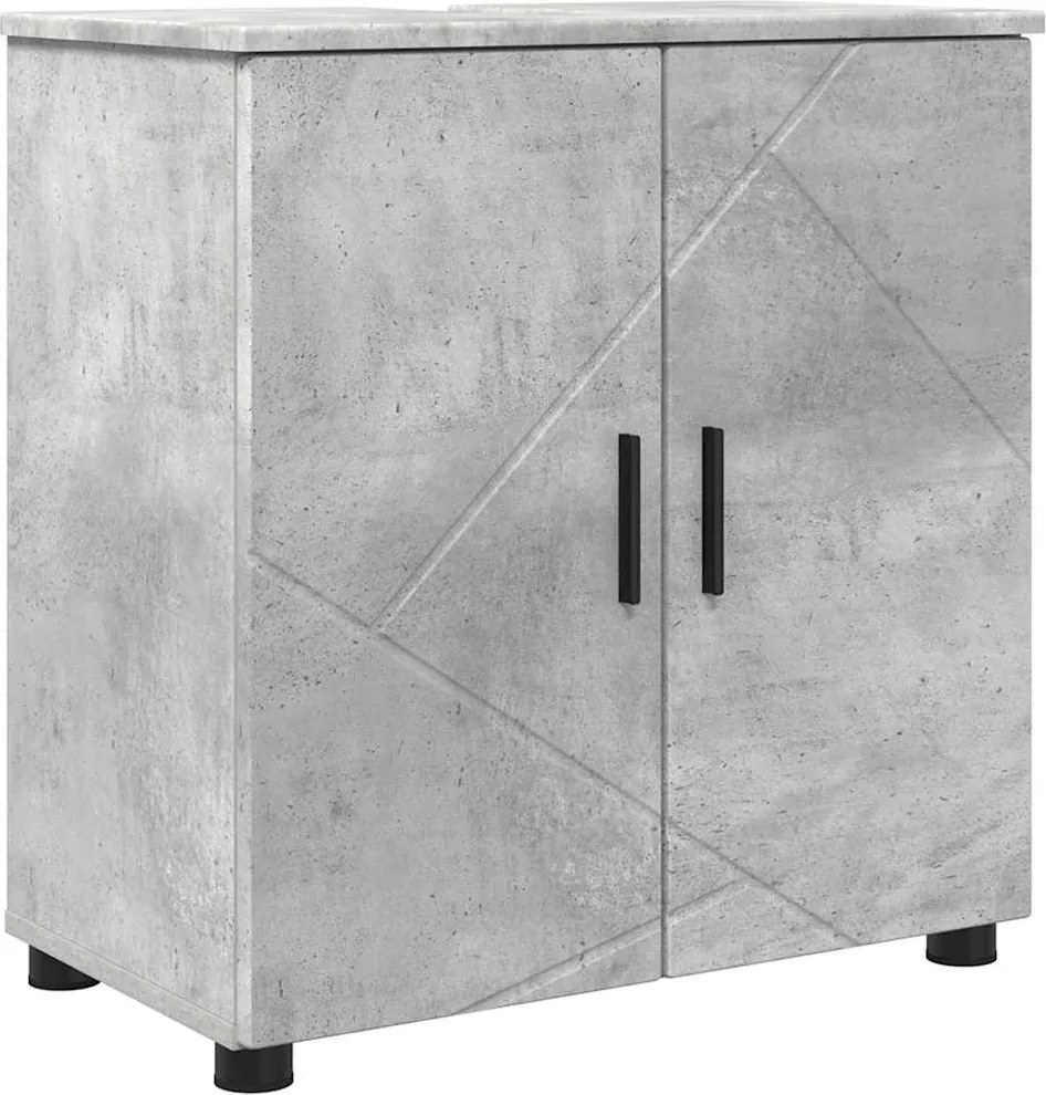 Sada koupelnového nábytku 5 ks Betonově šedá 61 x 35 x 64 cm 3392996