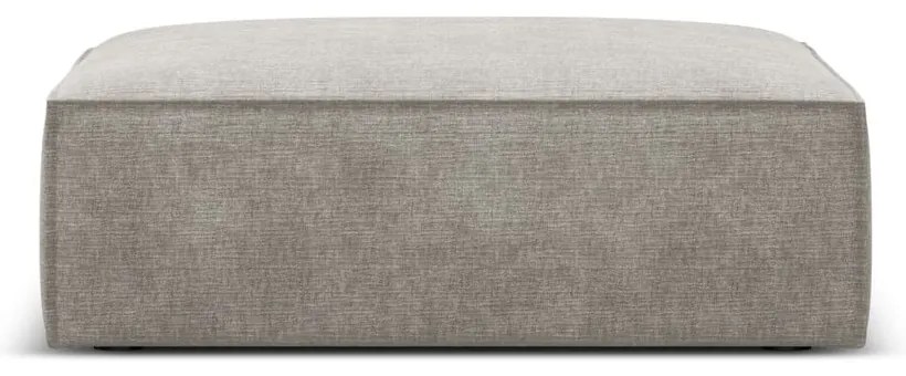Světle šedá žinylková podnožka Vanda – Mazzini Sofas