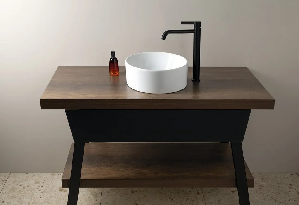 GSI GSI, KUBE X keramické umyvadlo na desku, průměr 32cm, bílá ExtraGlaze, 943511