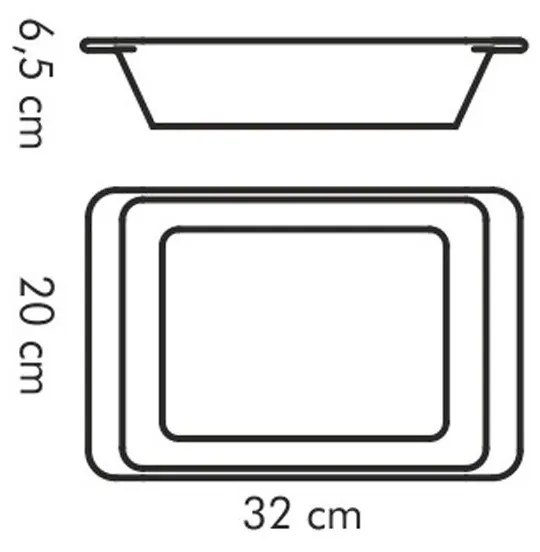 TESCOMA Zapékací mísa obdélníková GUSTO 32 x 20 cm