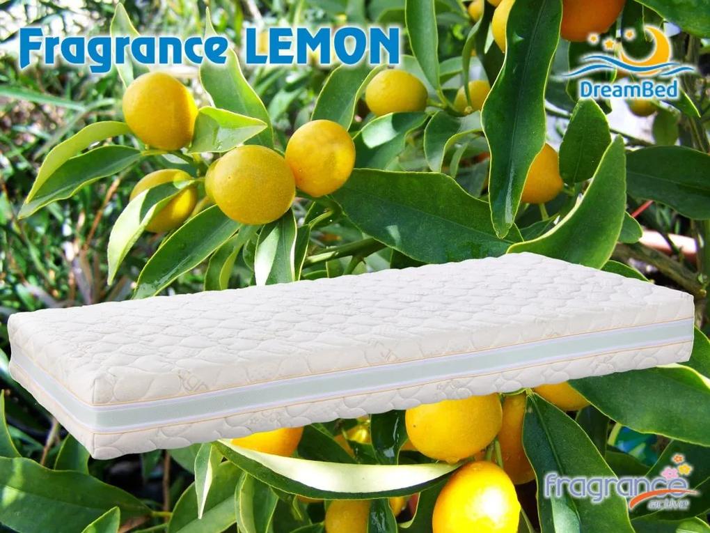 Matrace Fragrance Lemon z paměťové pěny DreamBed - 140x200cm
