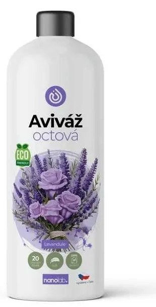 Nanolab - pravá octová aviváž Levandule 1 l, 20 praní